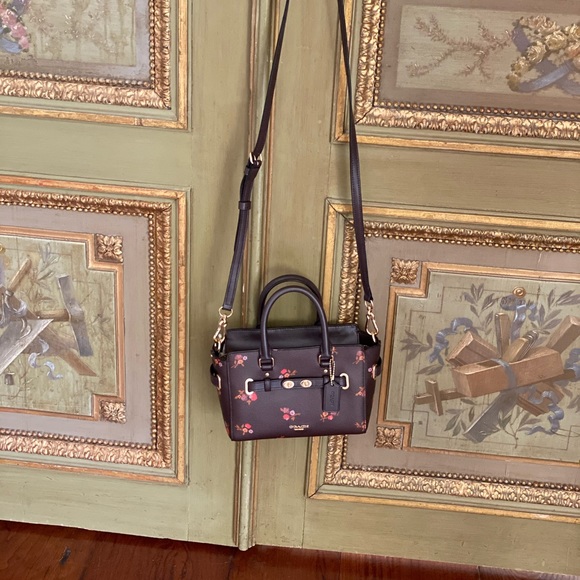 Coach | Bags | Nwt Coach Mini Blake Floral Crossbody Bag | Poshmark